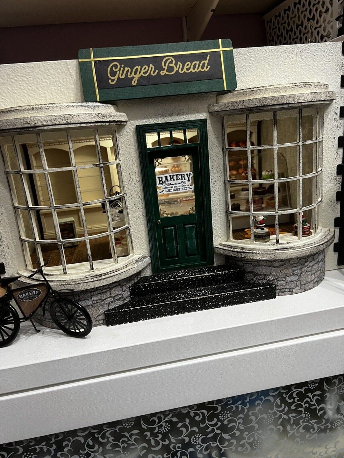 Tavistock Double Bow Fronted Shop - Dolls House Direct