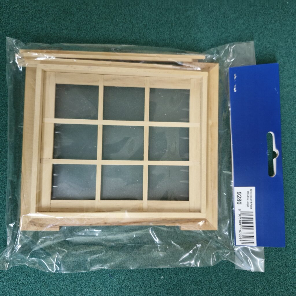Dolls House Windows 9 pane window 9280 - Dolls House Direct